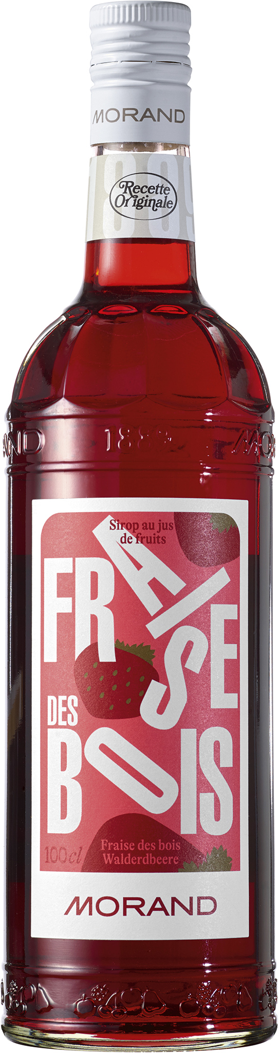 Sirop fraise des bois Morand - Alloboissons