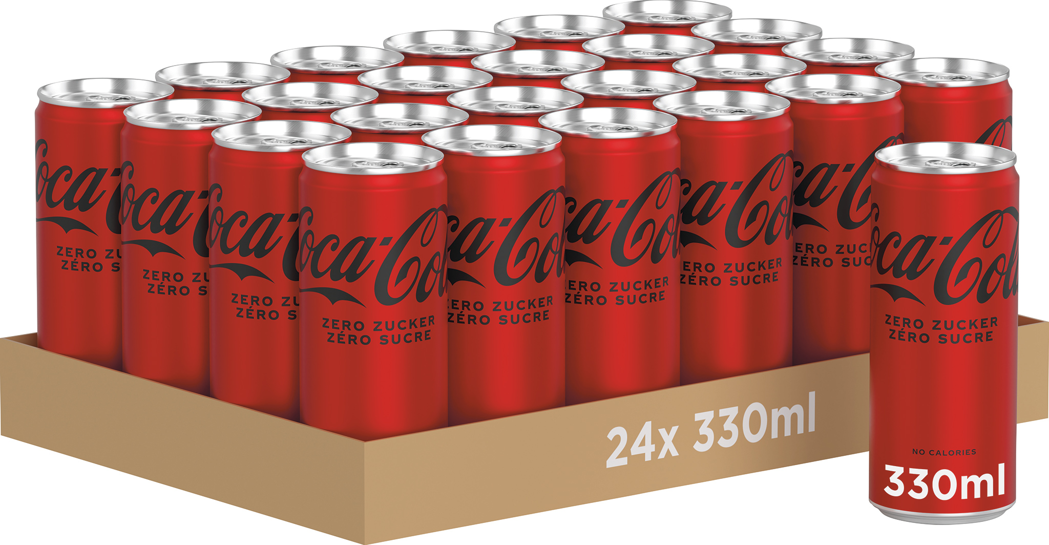 Coca-Cola Zero 1x24 boîtes - Alloboissons