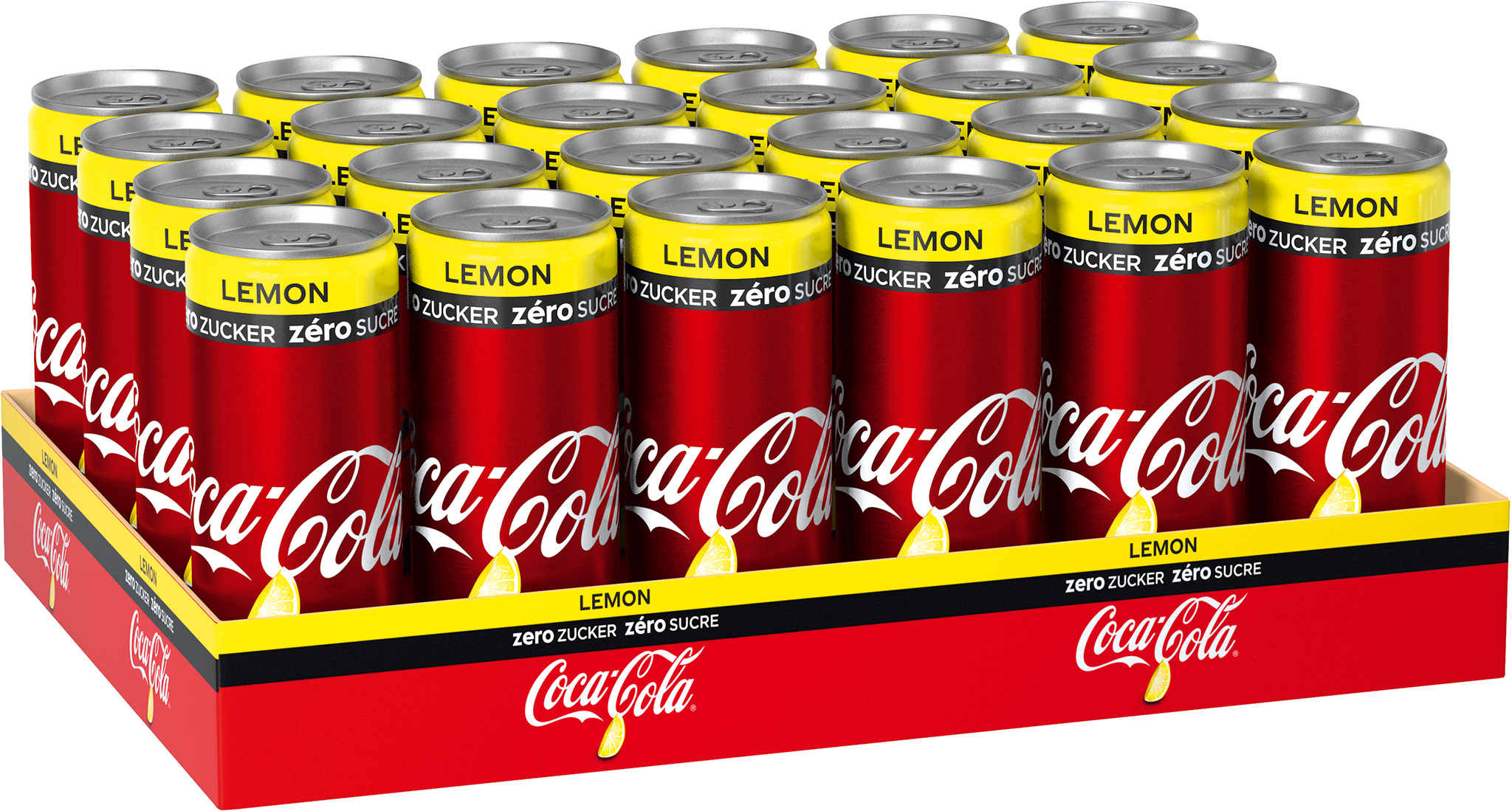 Coca-Cola Zero lemon 1x24 dosen - Alloboissons