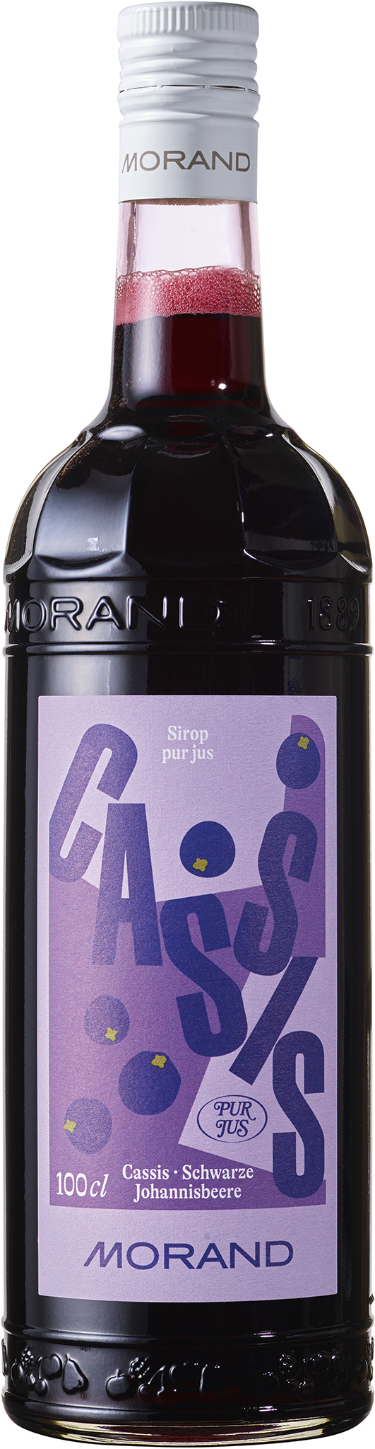 Sirop cassis pur jus Morand - Alloboissons