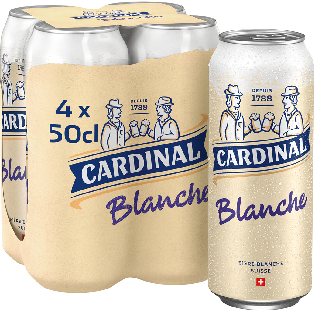 Cardinal blanche boîtes 6x4-pk - Alloboissons