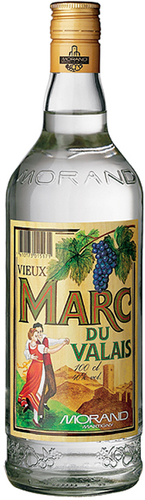 Marc du Valais vieux Morand 40° - Alloboissons
